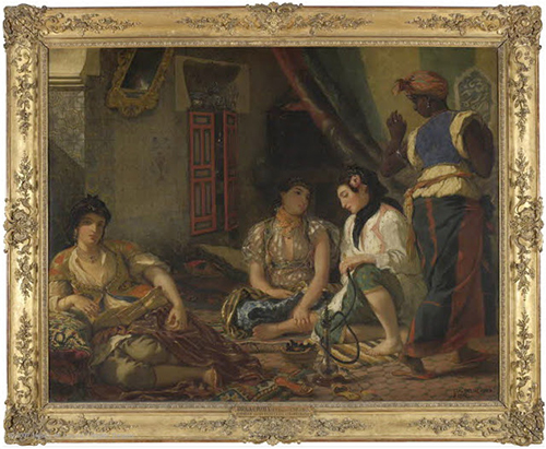 Delacroix – Women of Algiers in Their Apartment – bill toole